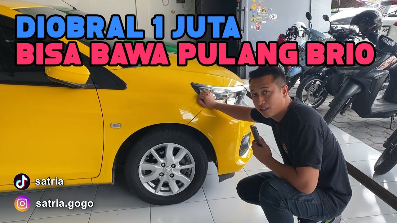 PILIHAN MOBIL CITY CAR - OBRAL DP 1 JUTA BAWA PULANG MOBIL BRIO - YouTube