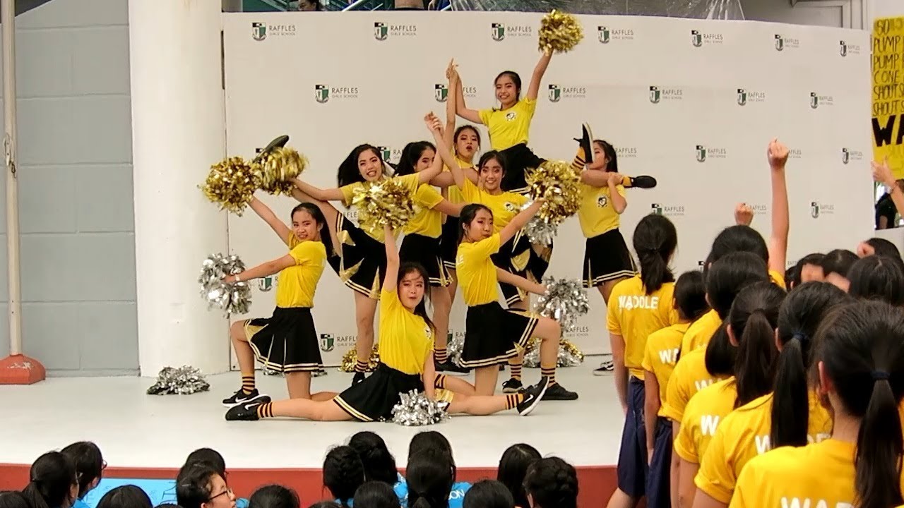 ★RGS Raffles Girls' School 2018 - Waddle Cheerleading & Dance 4of5 [HD ...