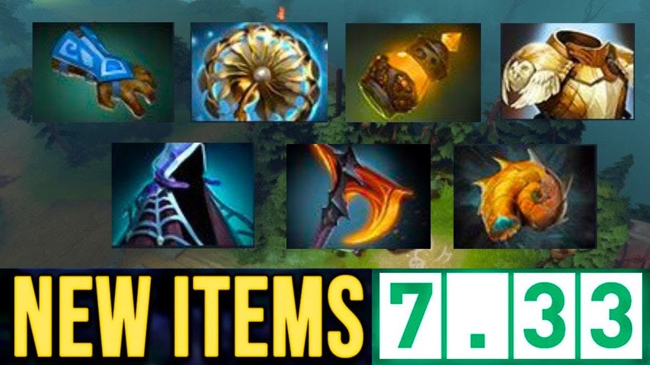 Dota 2 Patch 7.33 New Neutral Items - YouTube