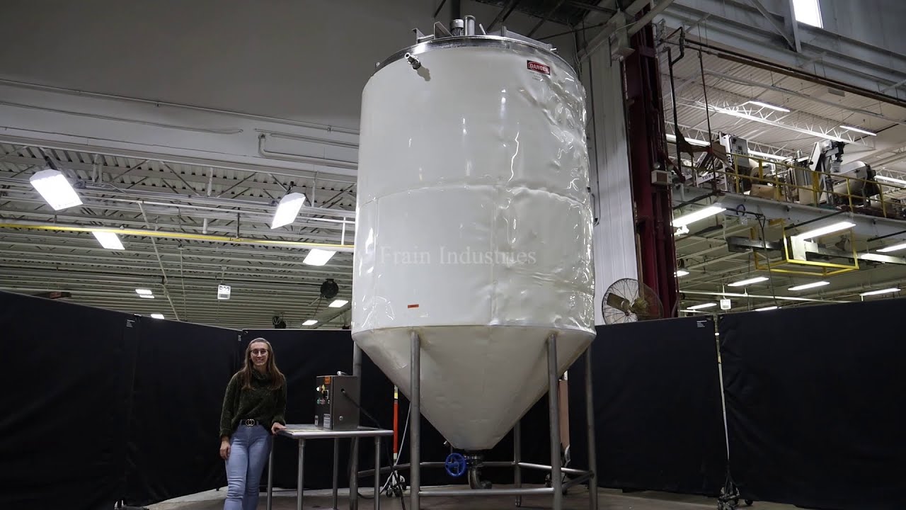 2500 Gallon Process Tank Demonstration - YouTube