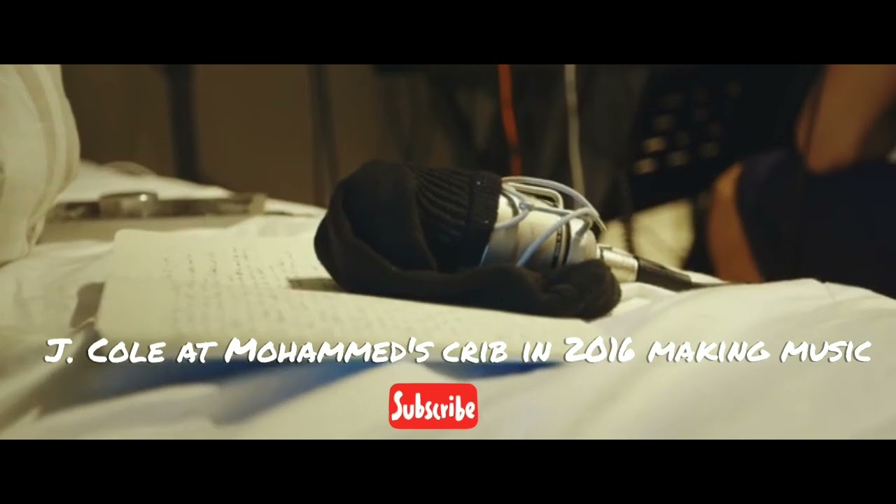 J.Cole Making Music At Mohammed's Crib 2016 - YouTube