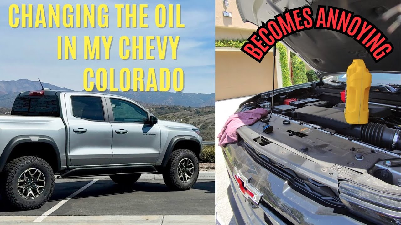 How To: Change Oil in CHEVY COLORADO / GMC CANYON (2023-Present Model ...