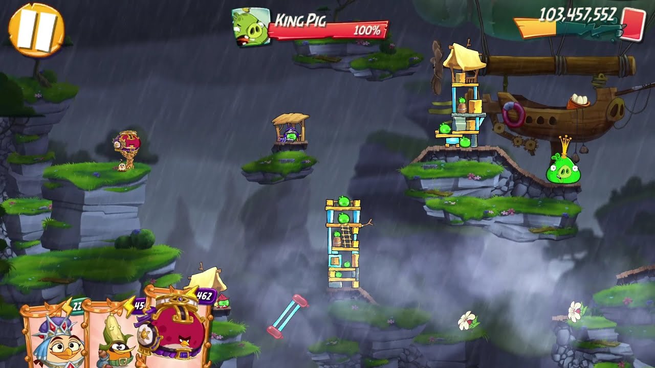 Angry Birds 2: Mastering Level 4-5-6 | Daily Challenge | Extra Card ...