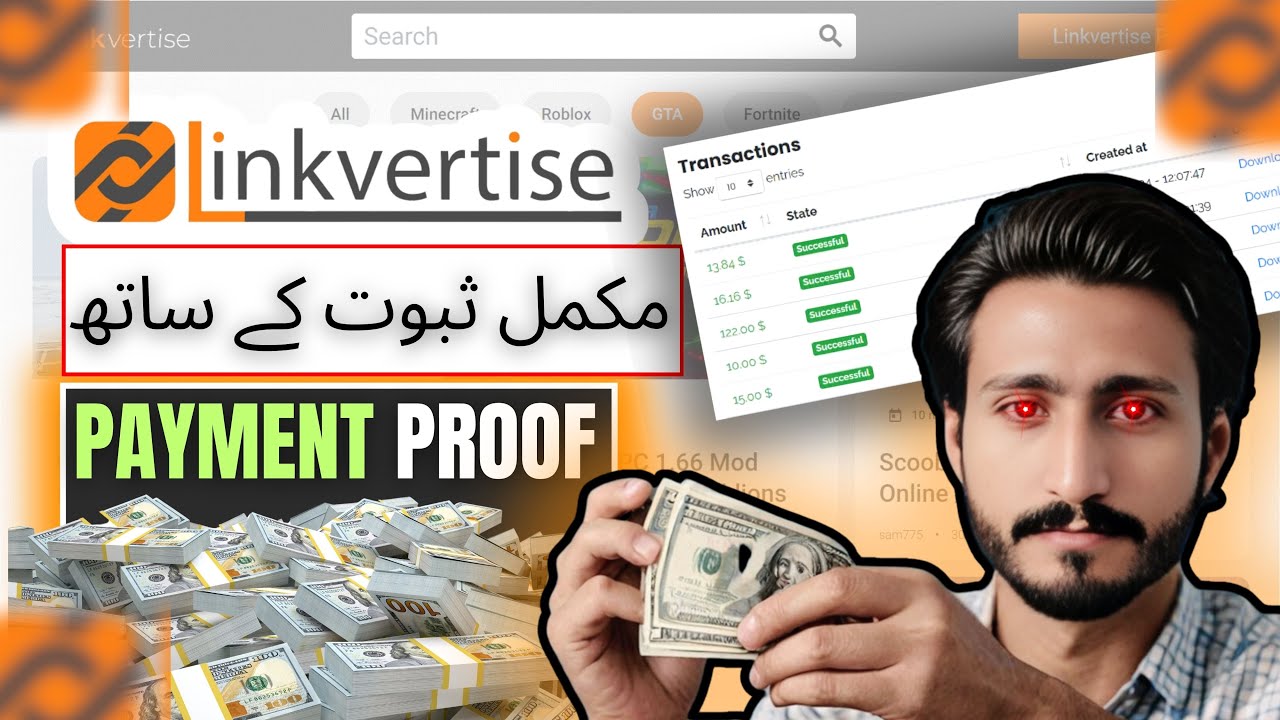 Earn Dollars with Linkvertise in 2025! (Payment Proof) - YouTube
