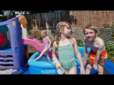 A Bit of Light Hearted Fun in the paddling pool during the Summer ...