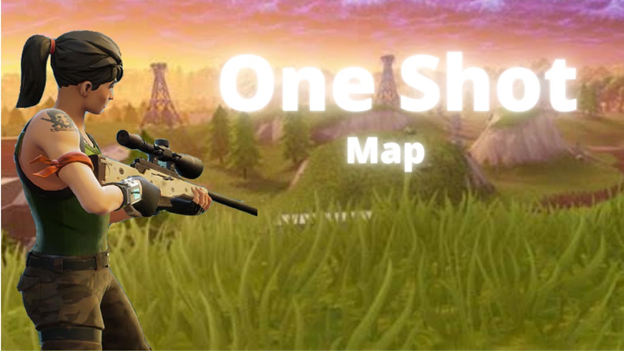 How to make a one shot map in Fortnite - YouTube