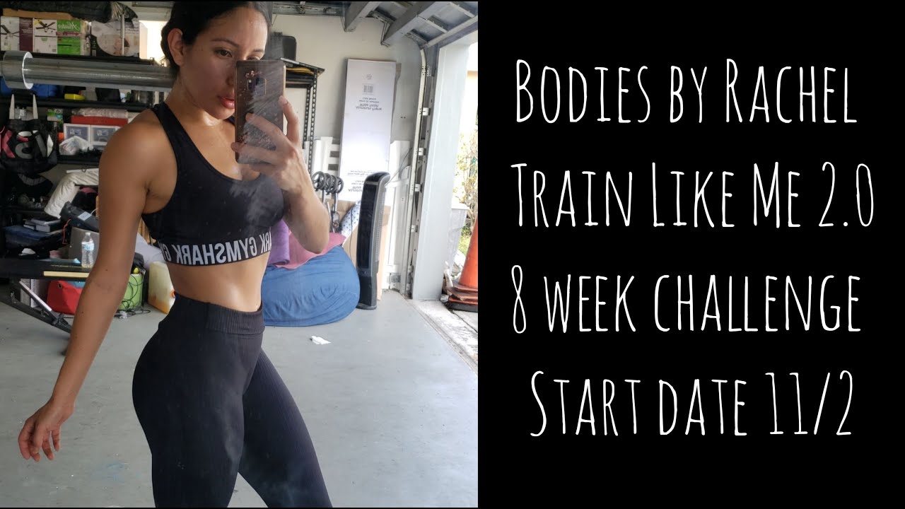 Bodies By Rachel Train Like Me 2.0 week 4/8 workouts - YouTube
