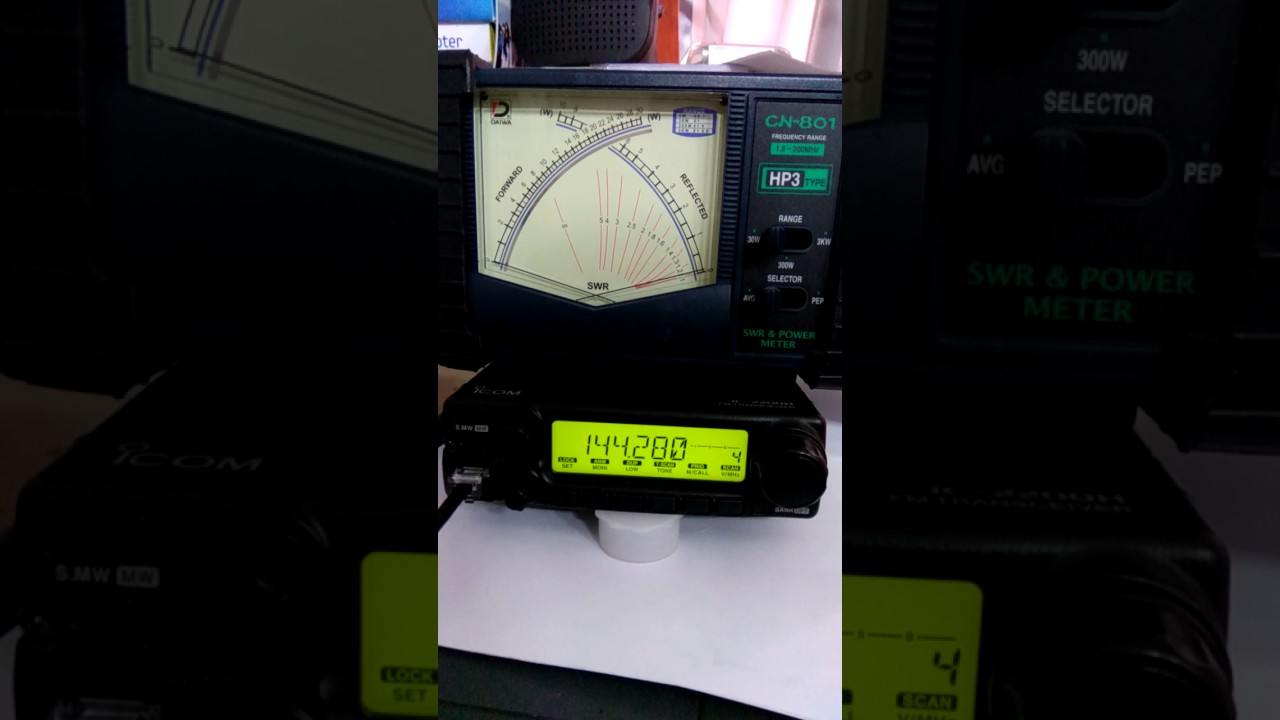 Radio Icom 2200H Black - YouTube