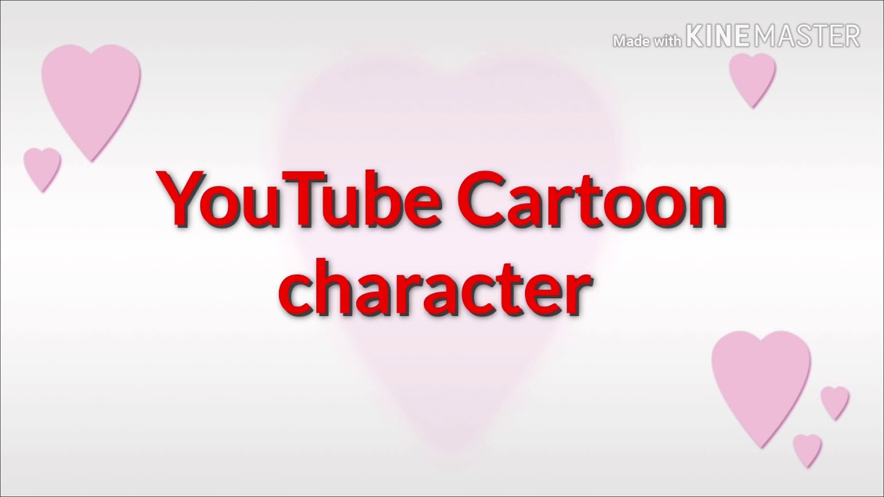 YouTube Cartoon character Magic 💖 - YouTube
