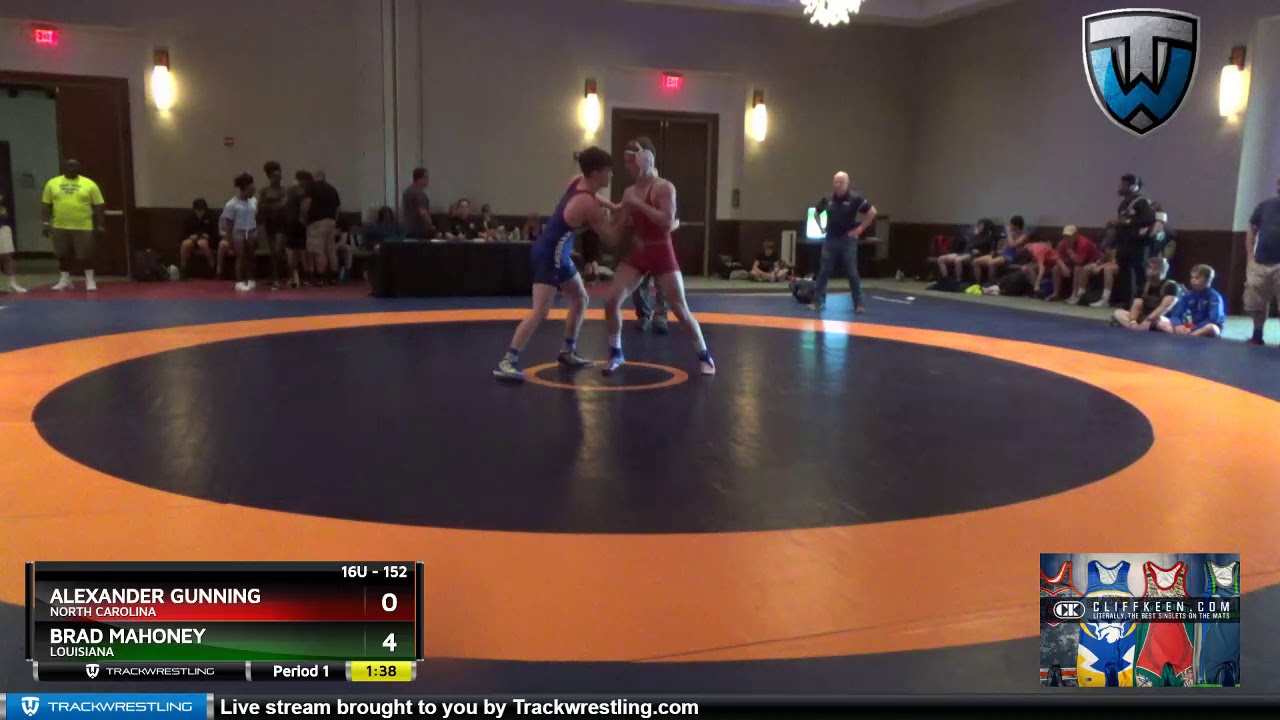 16U 152 Alexander Gunning North Carolina Vs Brad Mahoney Louisiana ...