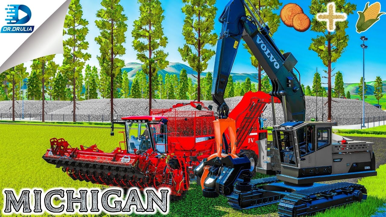 I WANT PIGS ! ! ! - MICHIGAN FARM MAP #fs22 - YouTube