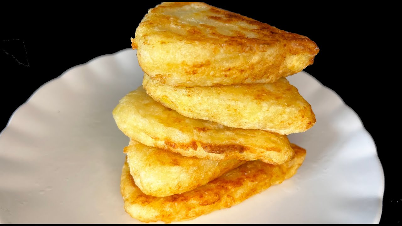 Potato Triangles! Fast and delicious! - YouTube