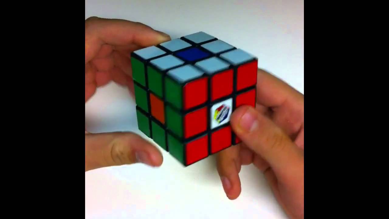 Rubiks Cube Center Square Trick - YouTube