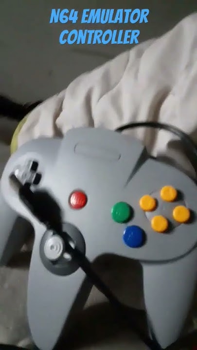 n64 emulator controller - YouTube