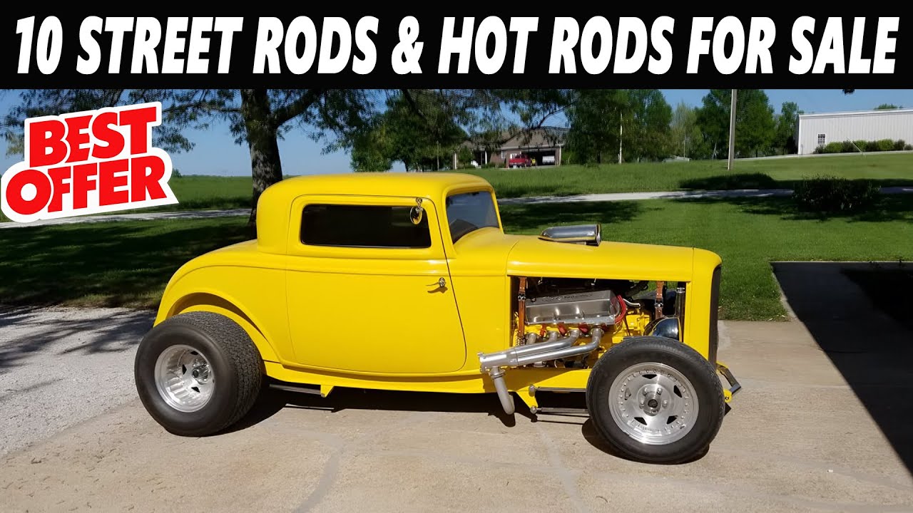 TOP 10 Street Rods & Hot Rods for Sale in the USA – Classic American ...