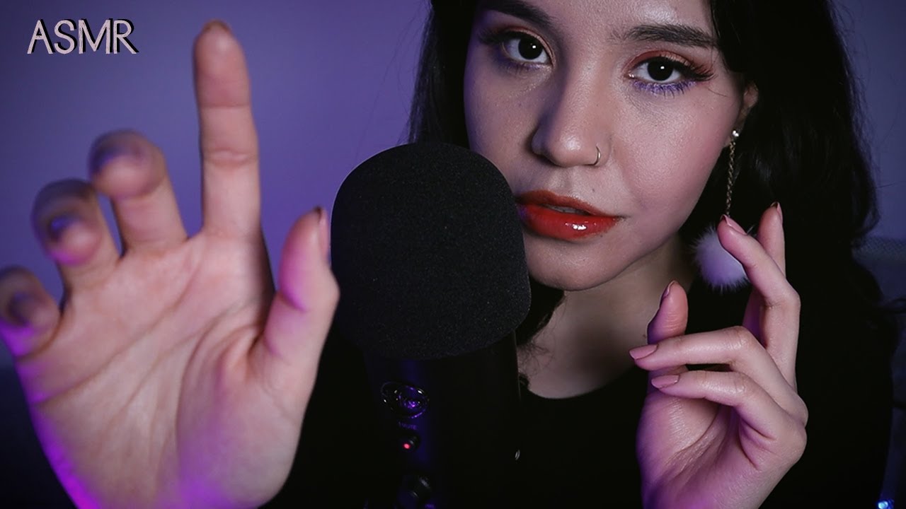 ASMR Tocando tu CARA ♡ | Mouth Sounds | Luma ASMR - YouTube