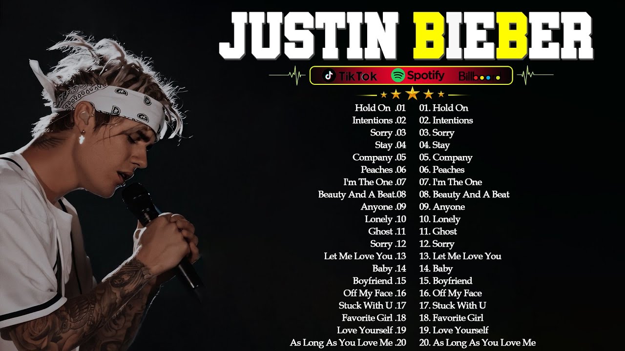 New Songs 2024🍂Justin Bieber Greatest Hits🍂Best Songs Of Justin Bieber ...