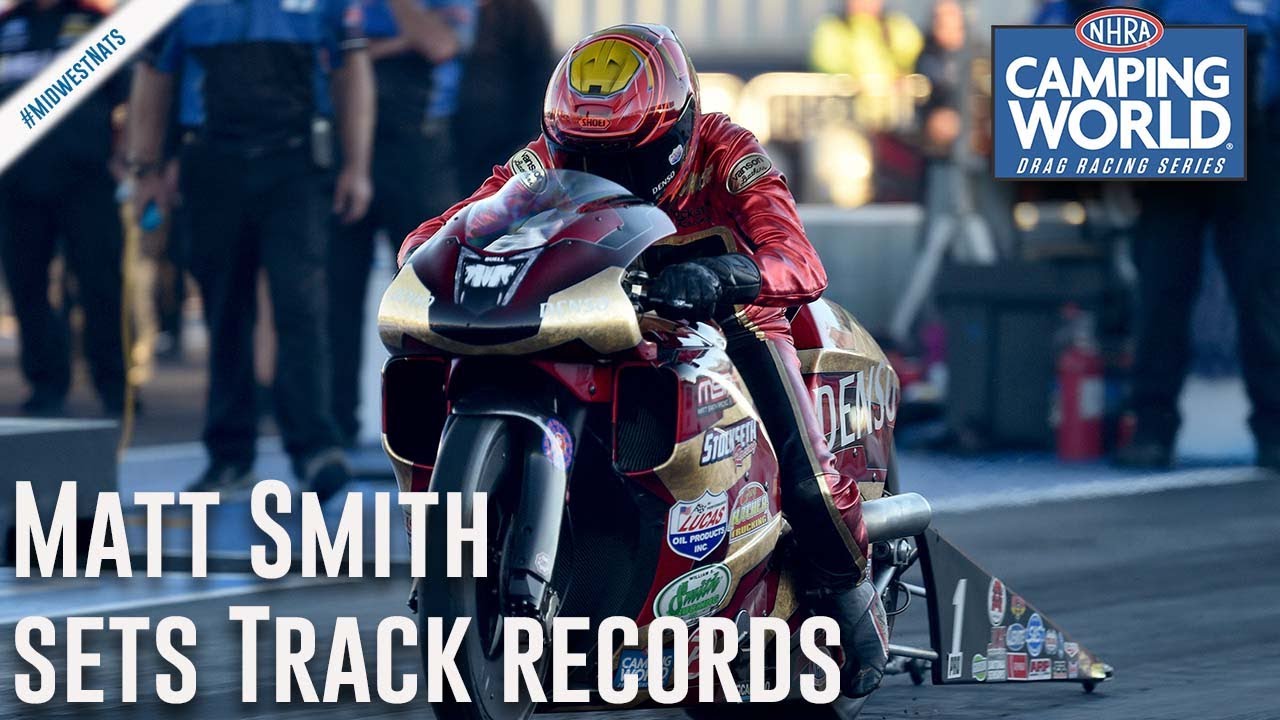 Matt Smith sets both ends of track record in St. Louis - YouTube