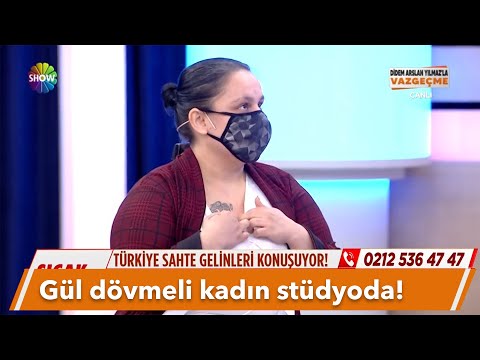 Gül Dövmeli kadın ilk kez stüdyoda! | Didem Arslan Yılmaz'la Vazgeçme