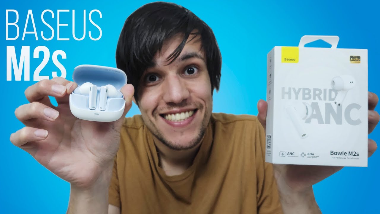 Baseus Bowie M2s REVIEW COMPLETO! ANC de 48Db, Tecnologia BISA, SOM ...