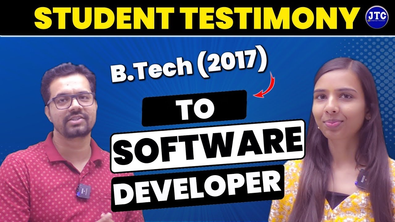 B.Tech(2017) to Software Developer || JTC Student Review || Gap Year ...