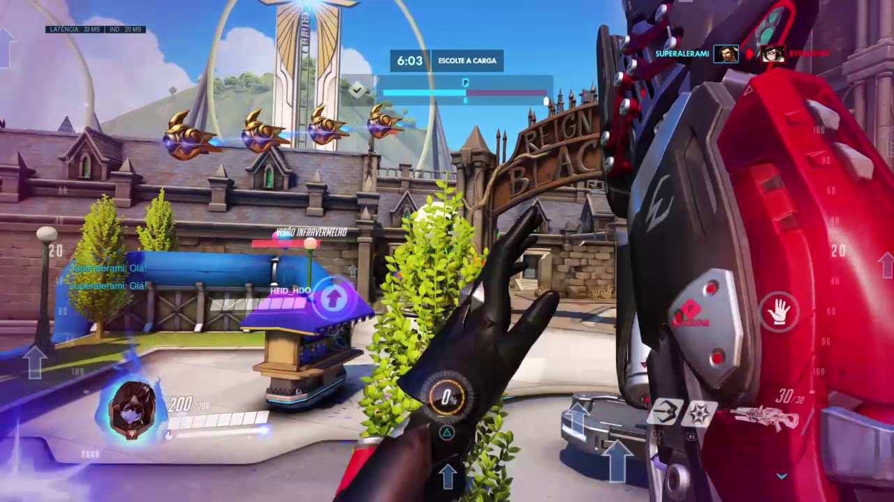 Play overwatch PS4 - Max shooter one - YouTube