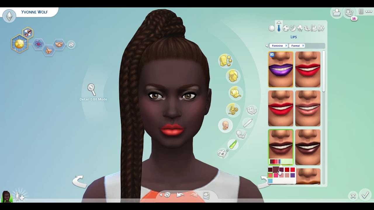 Black Lives Matter Sims 4 CAS - YouTube