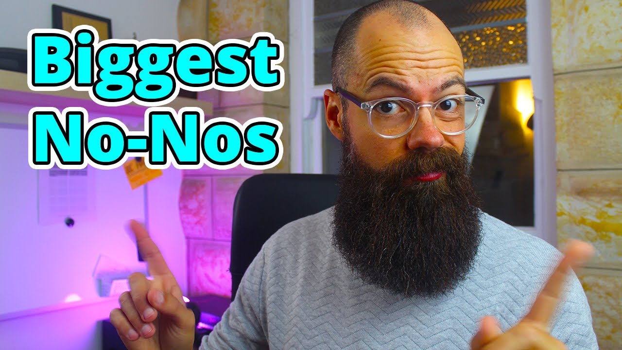 Biggest No-Nos for PhD students [10 to AVOID!] - YouTube