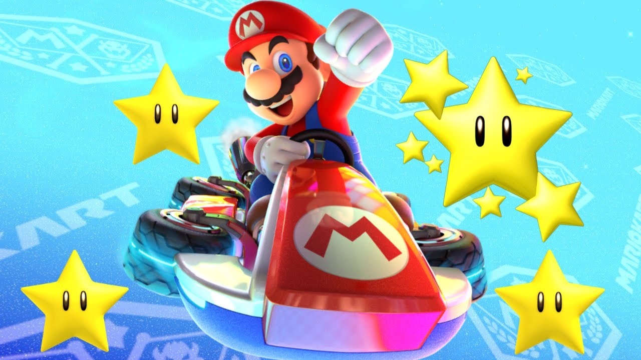 Mario Kart 8 Deluxe - Only Star Items! - YouTube