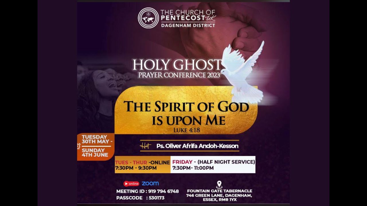 Holy Ghost Prayer Conference 2023 - YouTube