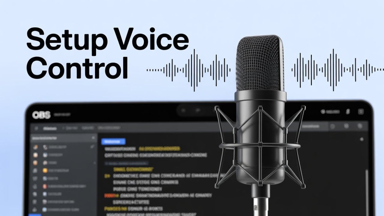How To Change OBS Scenes With Your Voice So Easy! - YouTube