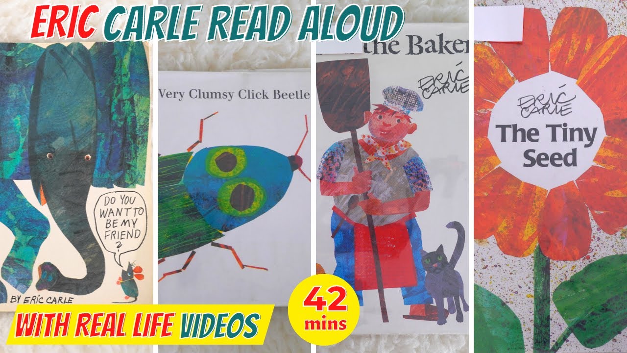 Eric Carle Books Read Aloud for Toddlers | Do You Want to Be My Friend ...
