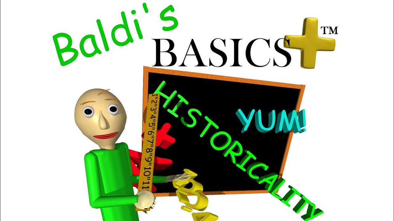 Baldi basics plus broken ruler event (sfx loud warning) with music ...