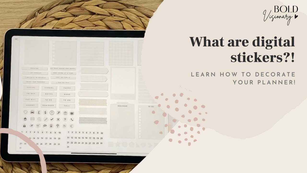 What are Digital Stickers? - YouTube