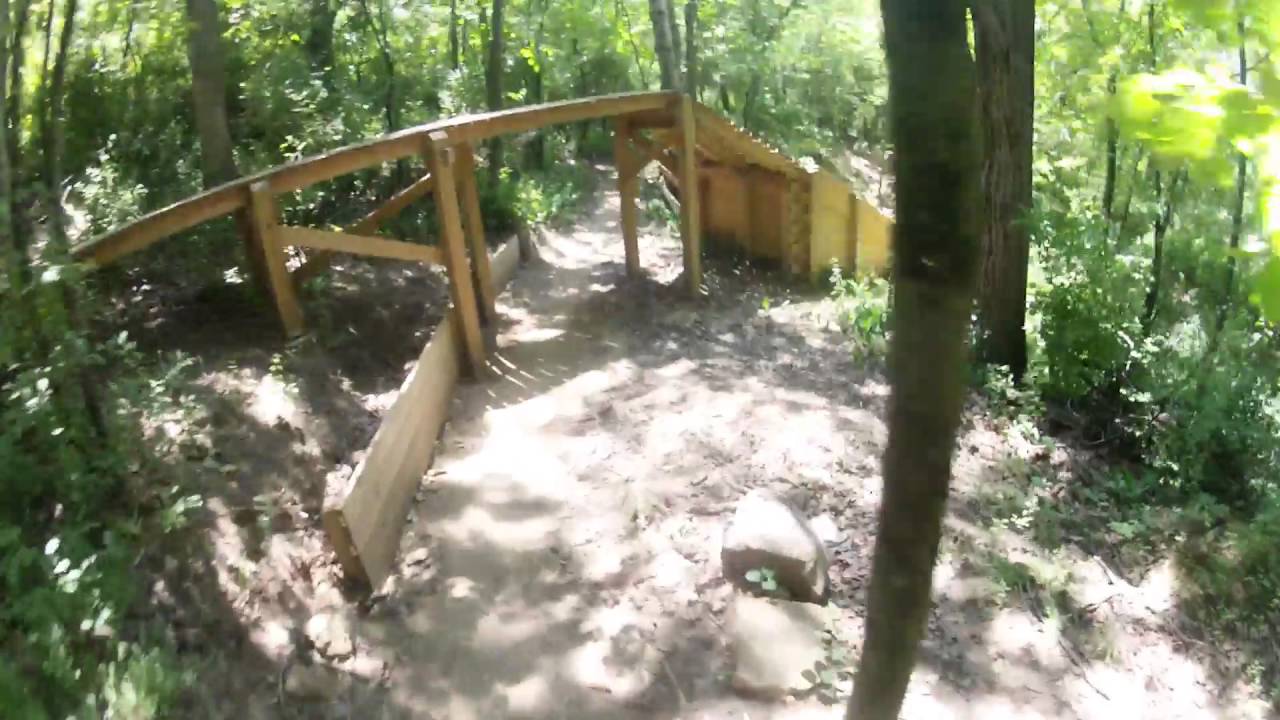 Mountain Biking at Quarry Ridge in Madison, WI - YouTube