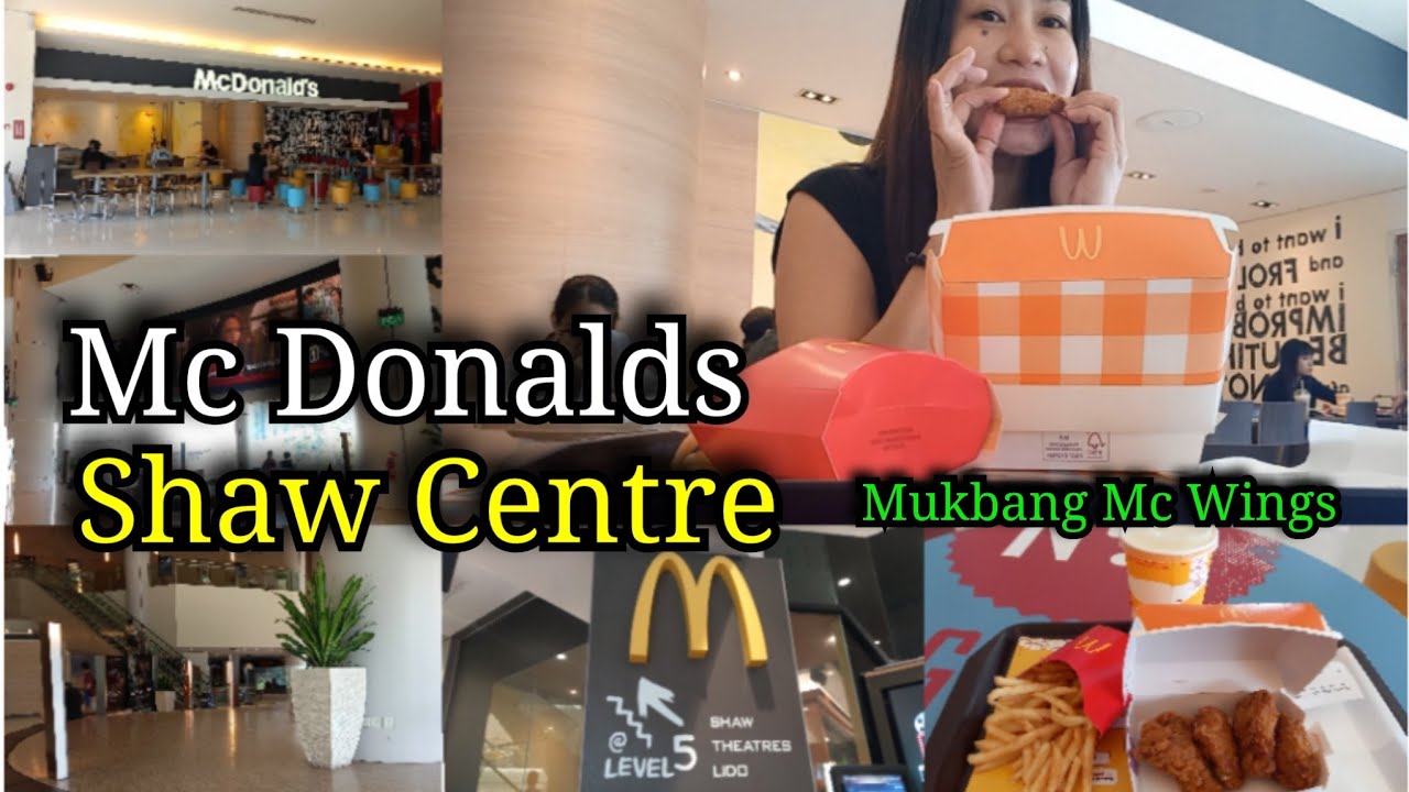 Mukbang Mc Wings at Mc Donalds Shaw Centre || Jovelyn Mirambel - YouTube