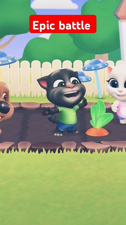 Talking Tom Epic battle || Talking Tom || Cartoon for kids #viral # ...