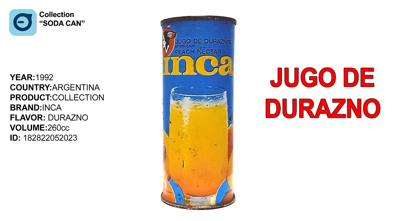 Jugo de durazno - INCA - Collection 1992 - YouTube