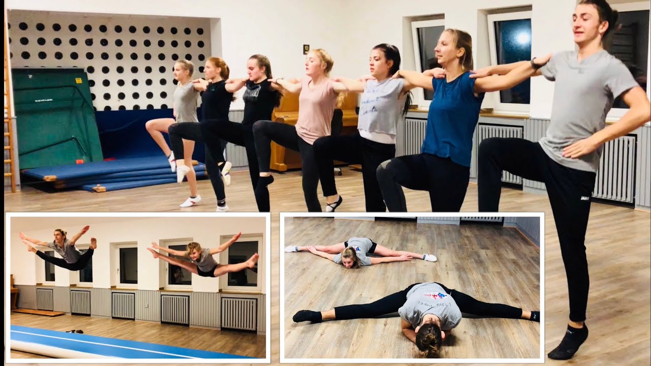 Turnier Garde beim Tanz und Tumbling / AirTrack Training 1. TSV Bottrop ...