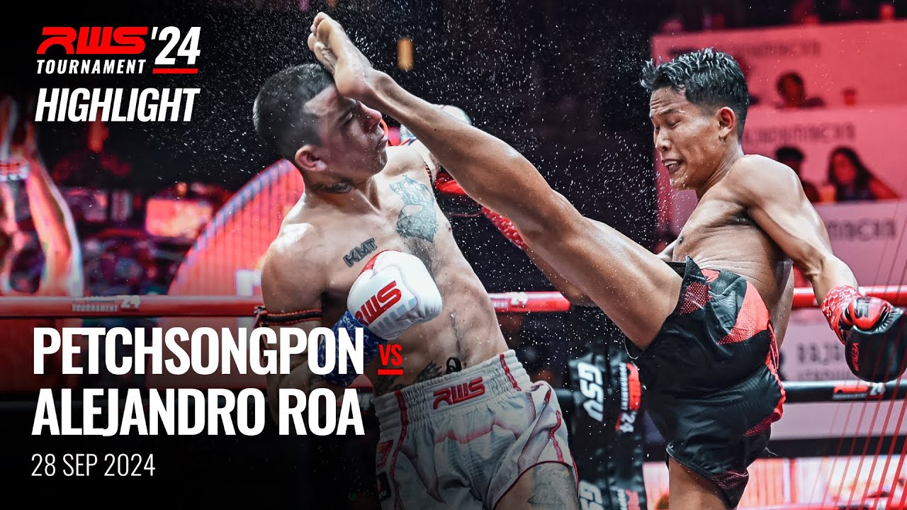 Highlight l Petchsongpon Banchamek vs Alejandro Roa Sasiprapa Gym I RWS - YouTube