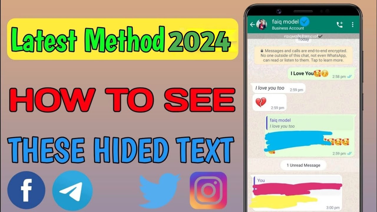 How to See Hidden Text in Screenshot on Mobile Unhide Painted ...