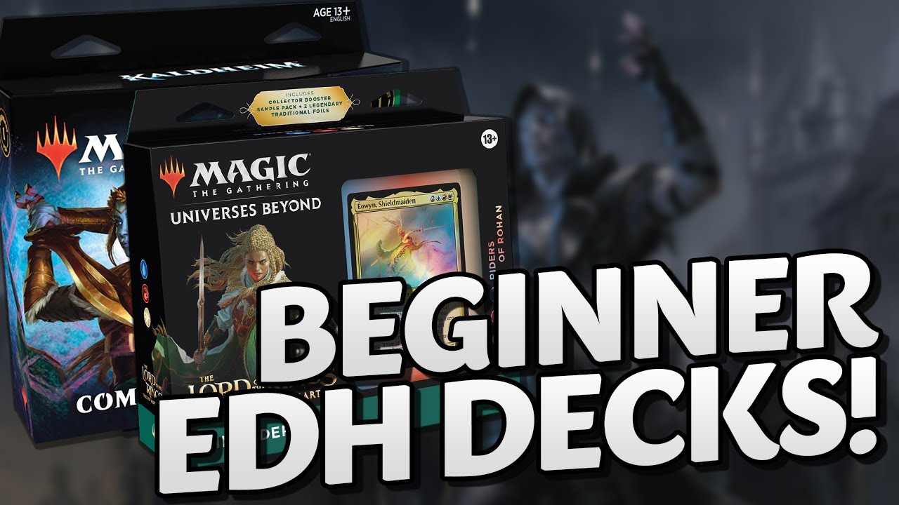 Top Beginner Commander Decks! Best Bang for Buck! - Magic: The ...