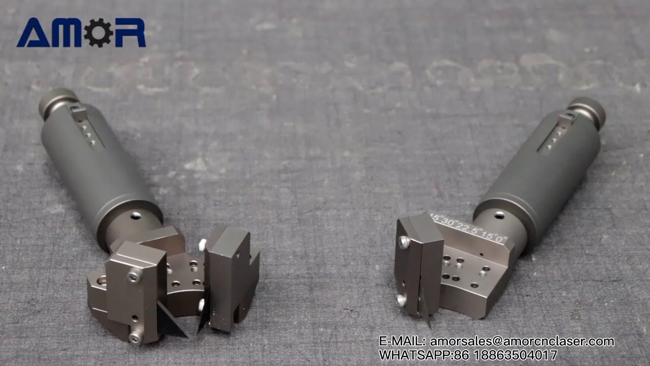 Twins V Grooving Tool VS Single V Grooving Tool | CNC Oscillating Knife ...