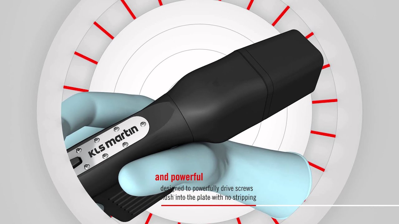 maxDriver® – the smart power screwdriver by KLS Martin - YouTube