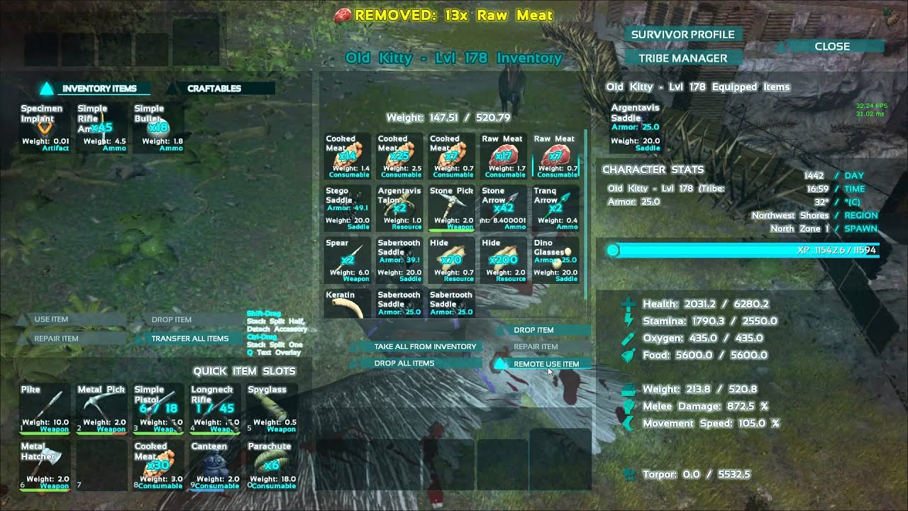 ARK Survival Evolved: Big tribes in battle - YouTube