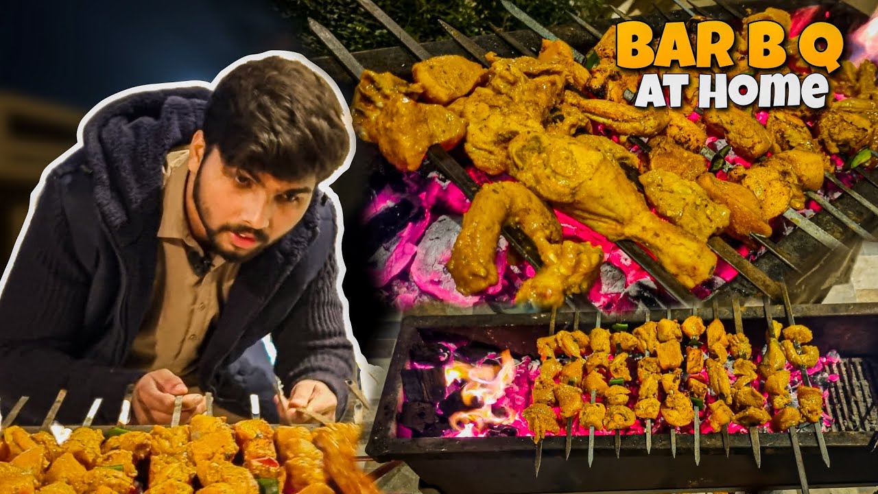 How to Make Chicken Tikka Bar B Q at Home | Easy recipe in just 3 steps ...
