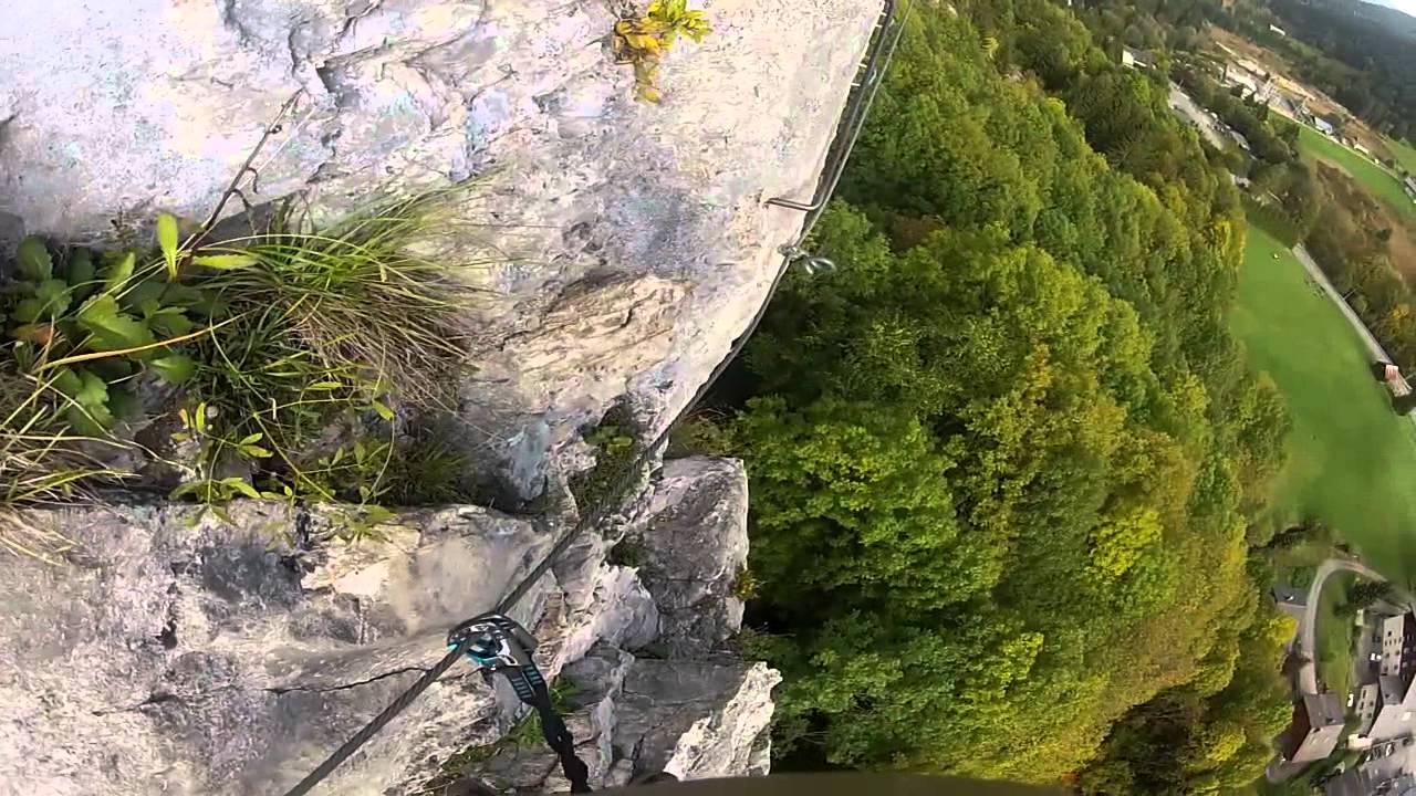 Via ferrata Chapelle d'abondance 2012 - YouTube