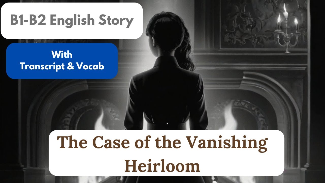 The Case of the Vanishing Heirloom (Level B1-B2) 📚 Advance English ...