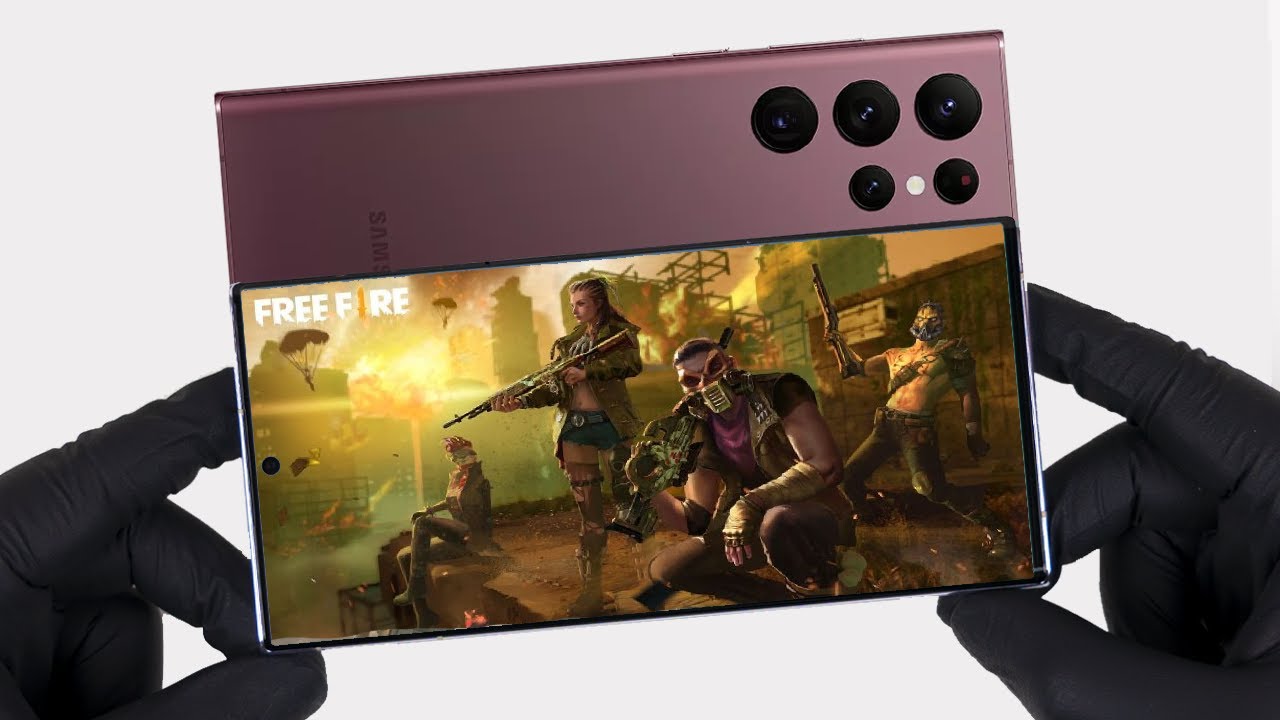 Samsung Galaxy S22 Ultra Free Fire Gameplay Max Settings - YouTube