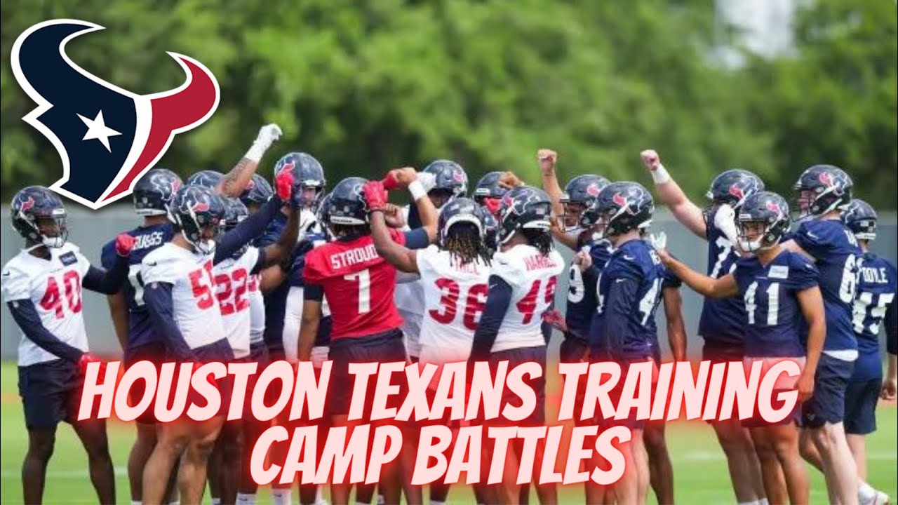 Houston Texans Training Camp Battles To Watch! - YouTube